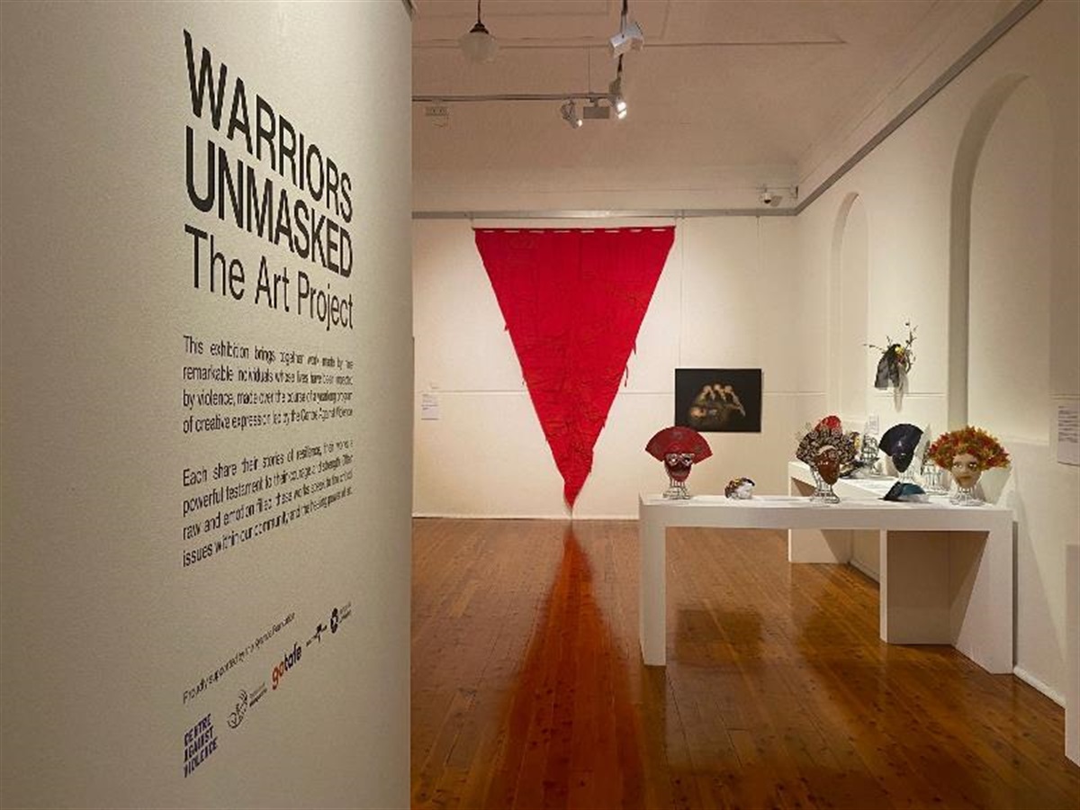 Warriors Unmasked | The Art Project Wangaratta Art Gallery